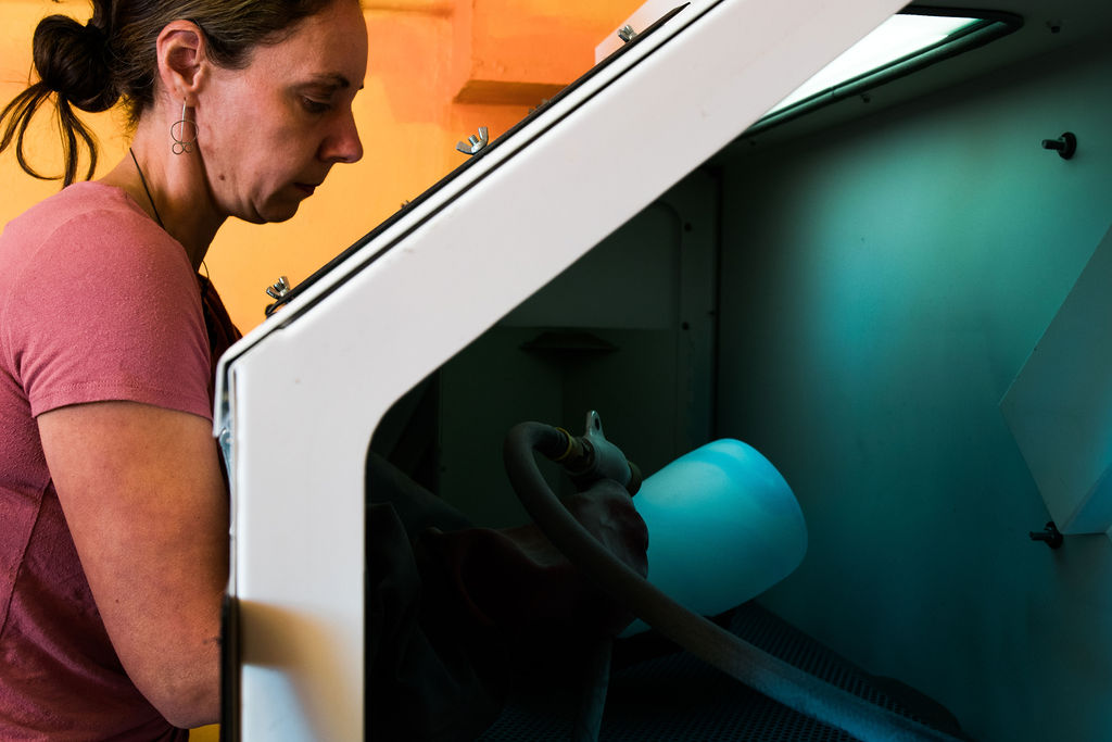 Glass art heats up on social | Basin Stories